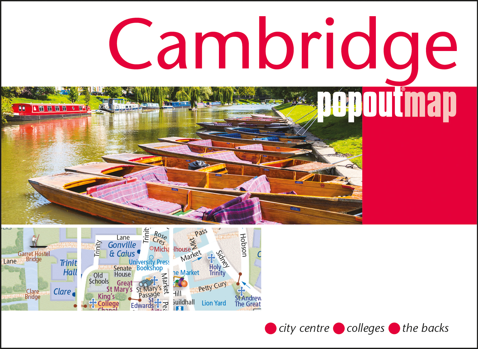 Cambridge PopOut Map | Heartwood Publishing