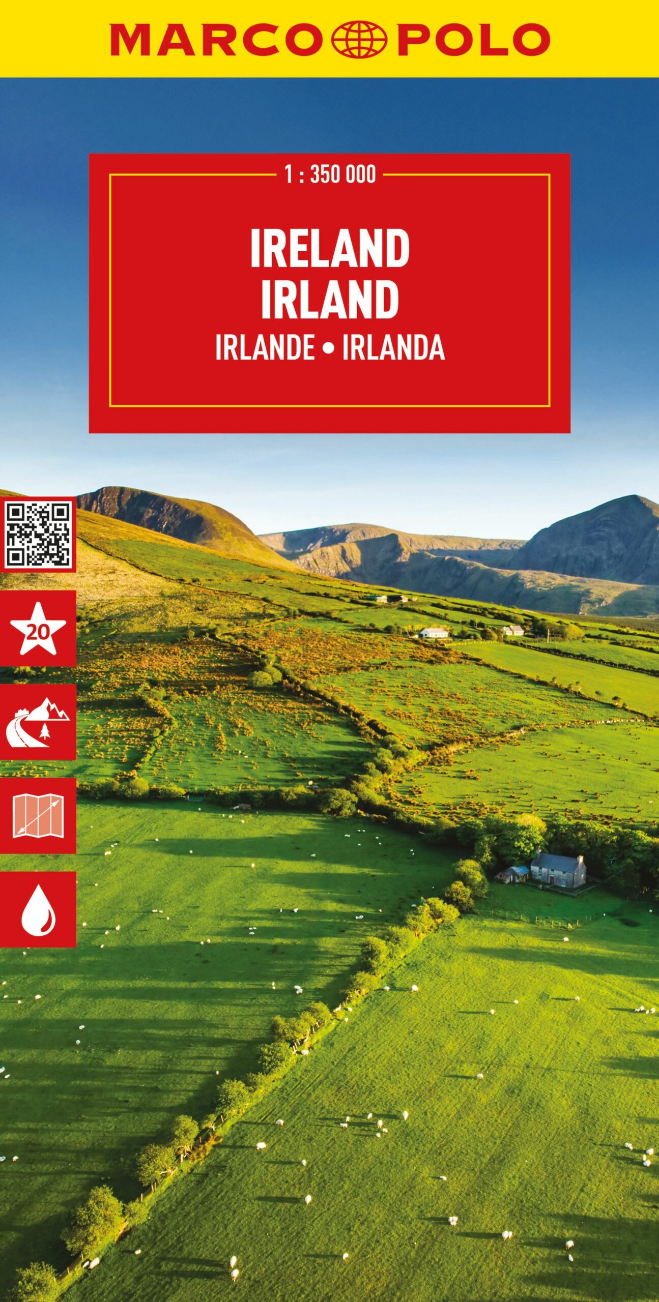 Ireland Marco Polo Map | Heartwood Publishing