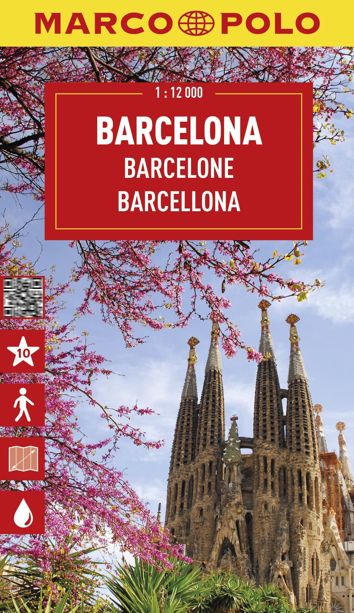 Barcelona Marco Polo City Map | Heartwood Publishing