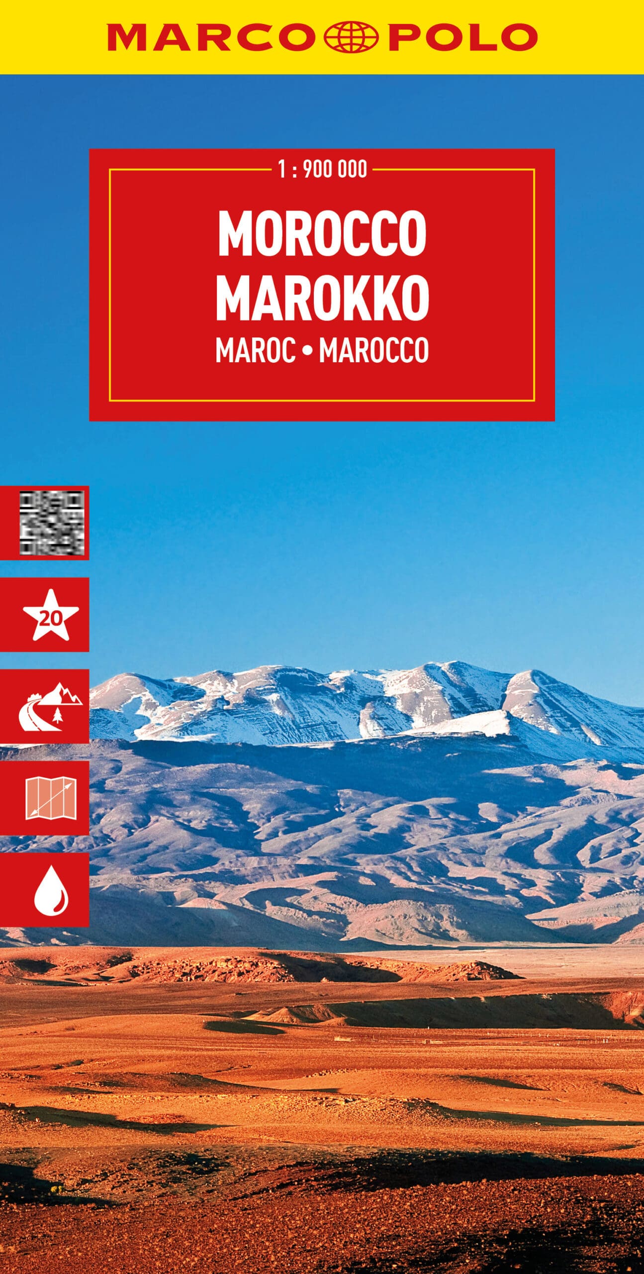 Morocco Marco Polo Map | Heartwood Publishing