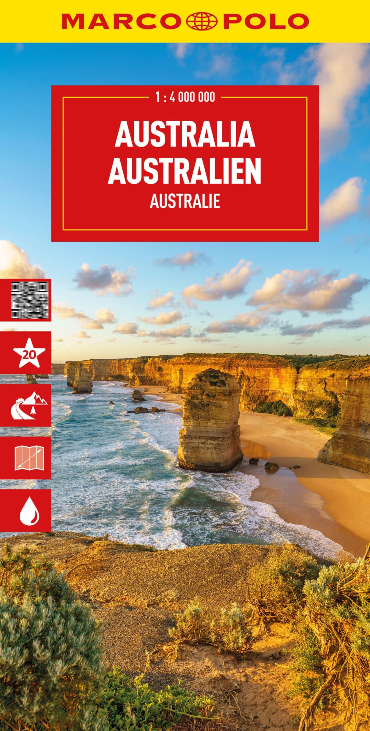 Australia Marco Polo Map | Heartwood Publishing