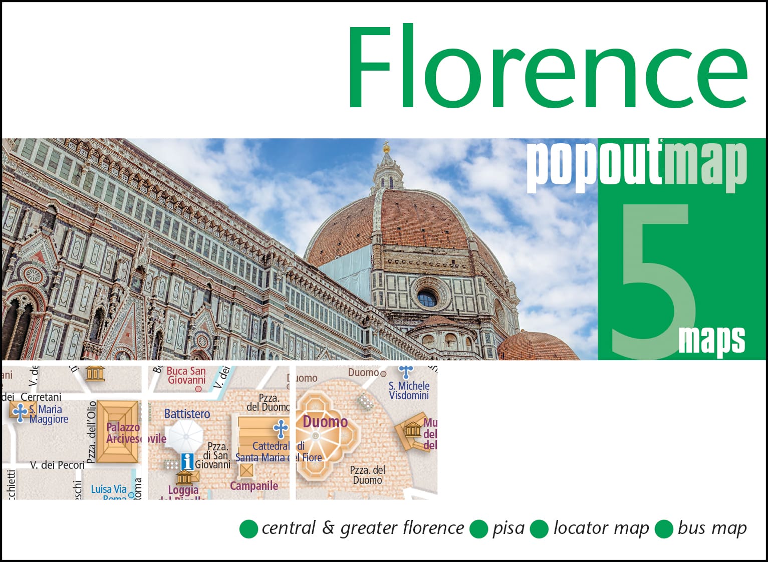 Florence PopOut Map | Heartwood Publishing