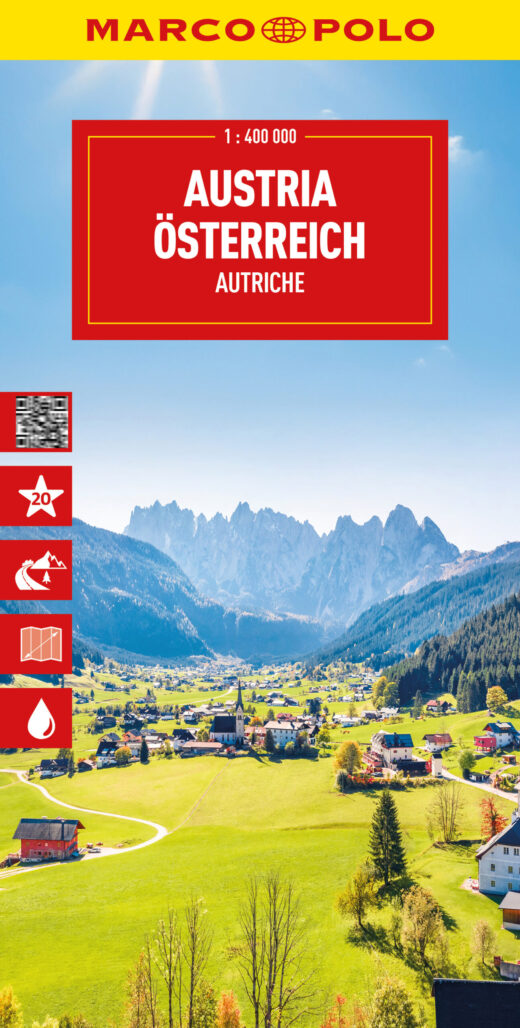 Austria Marco Polo Map | Heartwood Publishing