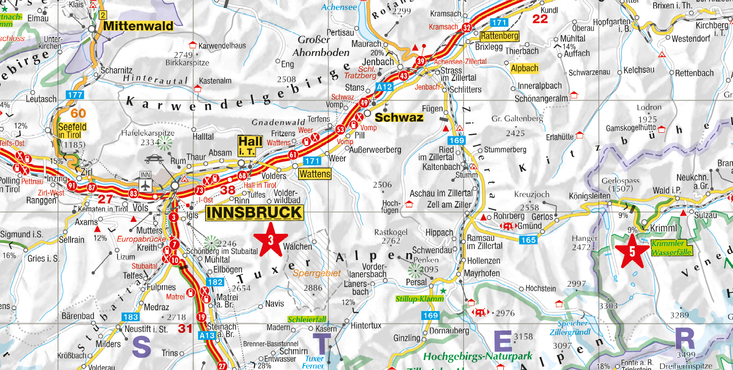 Austria Marco Polo Map | Heartwood Publishing